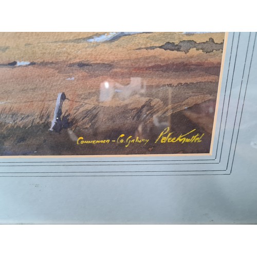 Star Lot: An original very large 'Peter Knuttel' (Irish. b.1945 - d ...