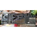 A large fantastic hard-shell tool case containing a large selection of ...