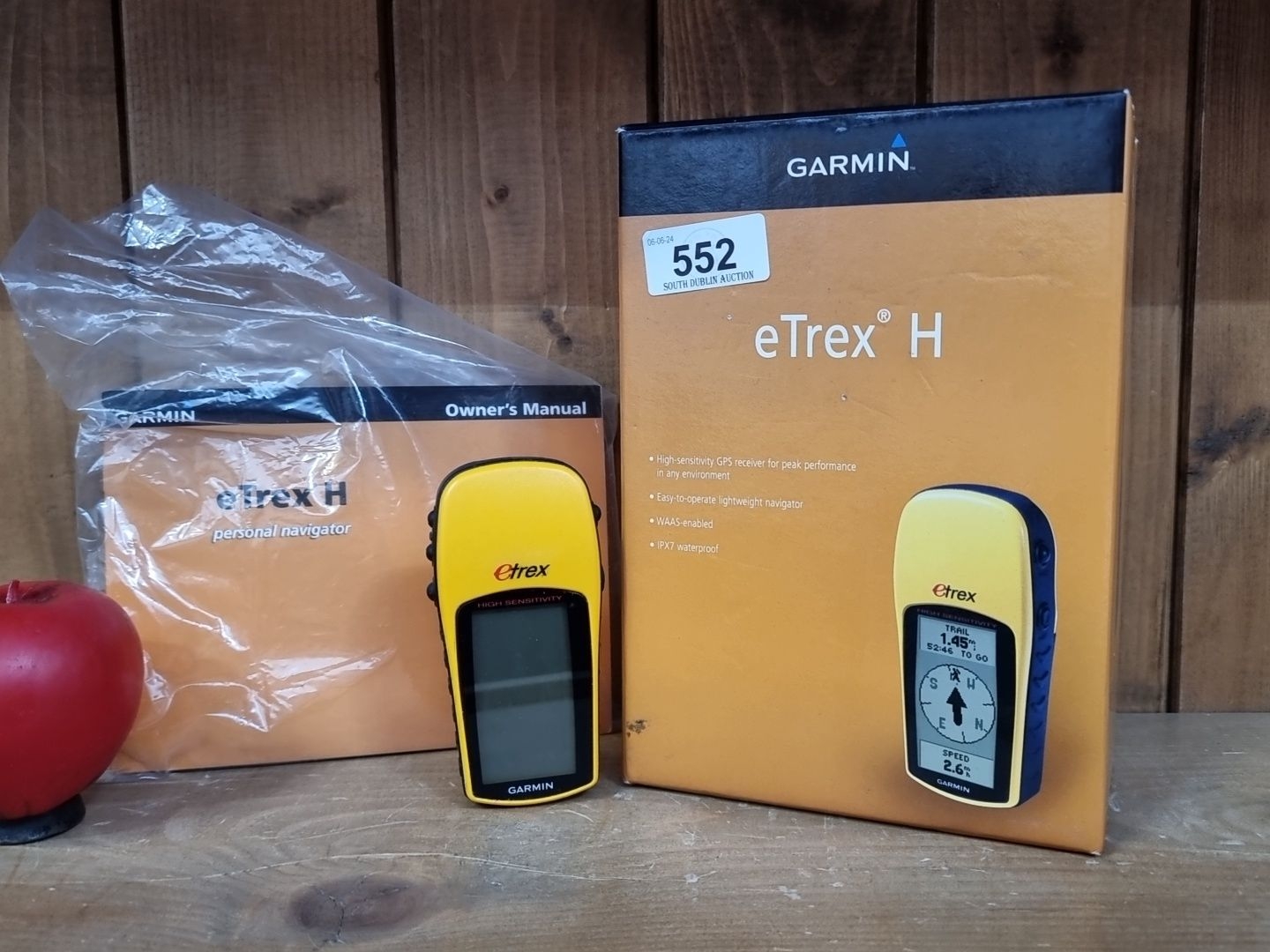 Garmin eTrex H Personal Navigator with high-sensitivity GPS receiver ...