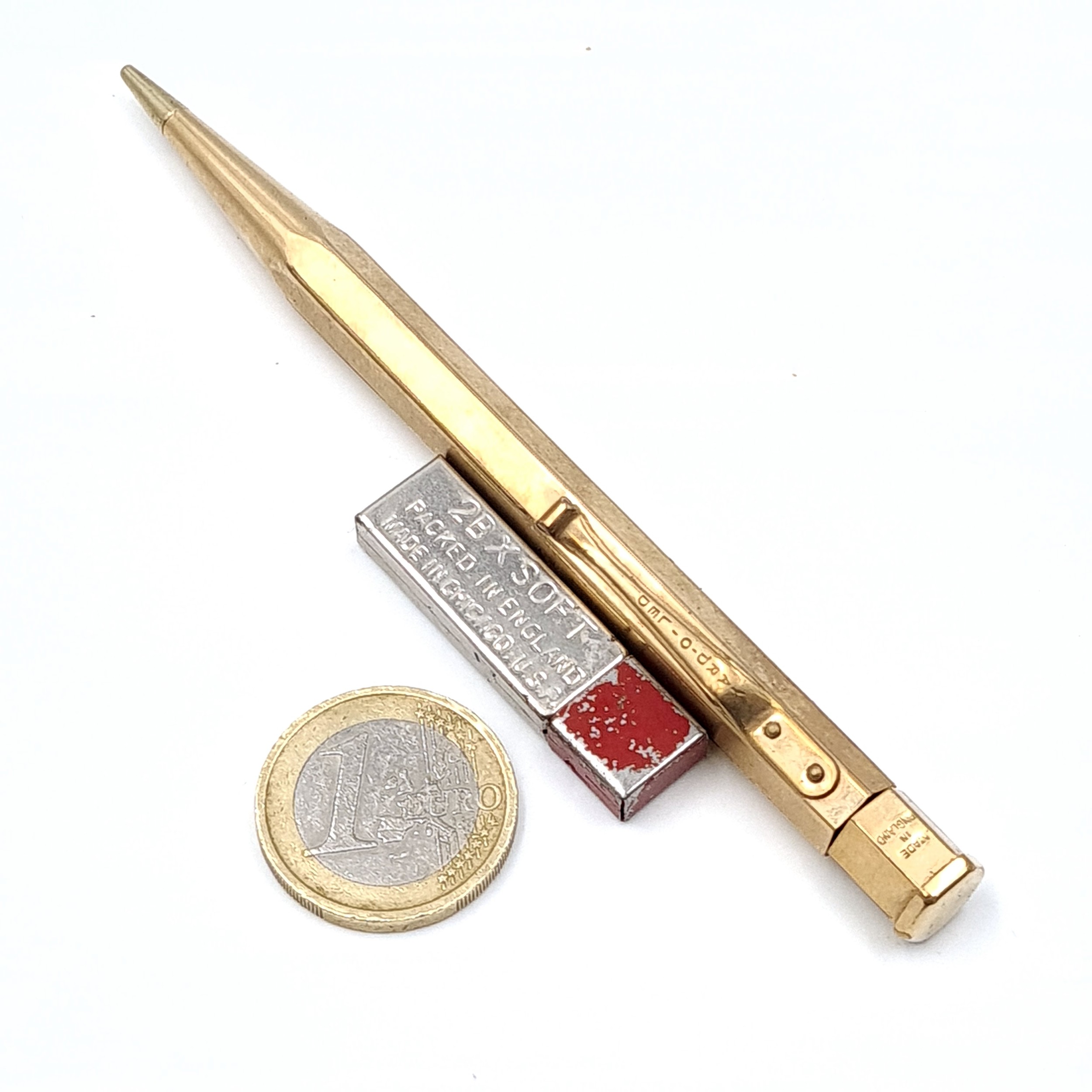 Star Lot: A vintage rolled gold Yard-of-Led Pencil with refills. Silver ...