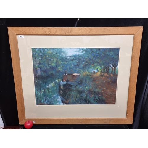 Star Lot: John Mackie (Scottish, b.1953) An excellent original John ...