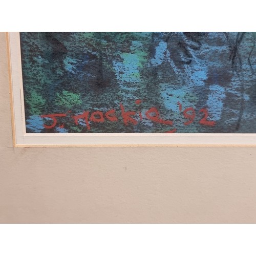 Star Lot: John Mackie (Scottish, b.1953) An excellent original John ...