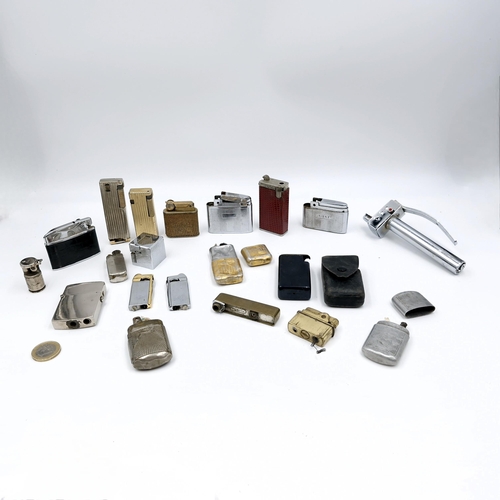 A large collection of assorted lighters. Items as per photographed.