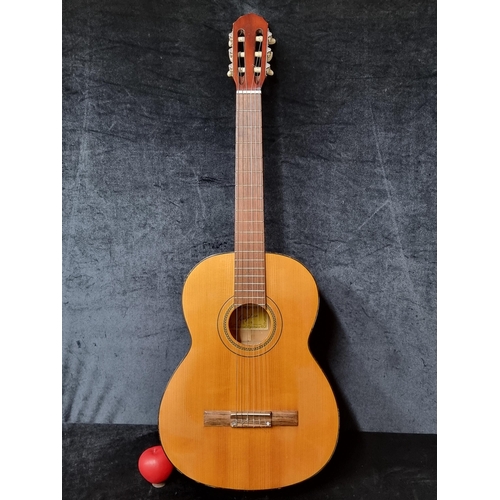 An Angelica A450 acoustic guitar in a high-quality soft carry case made ...