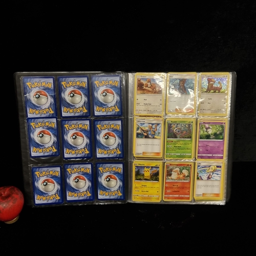 A full album of retro and highly collectible Pokémon cards.