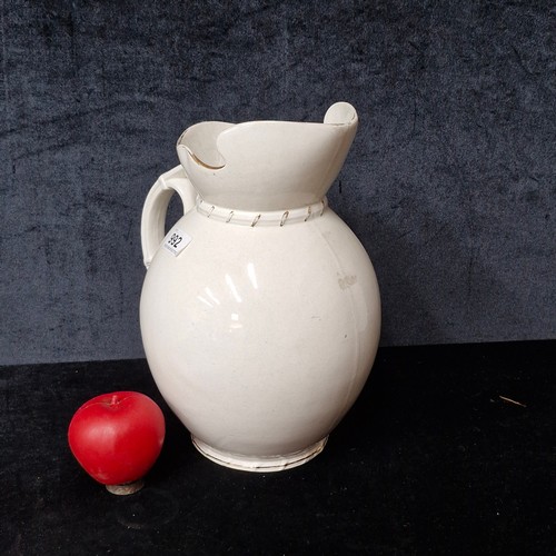 Star lot : A fantastic large rare antique Belleek black stamp (1891 ...