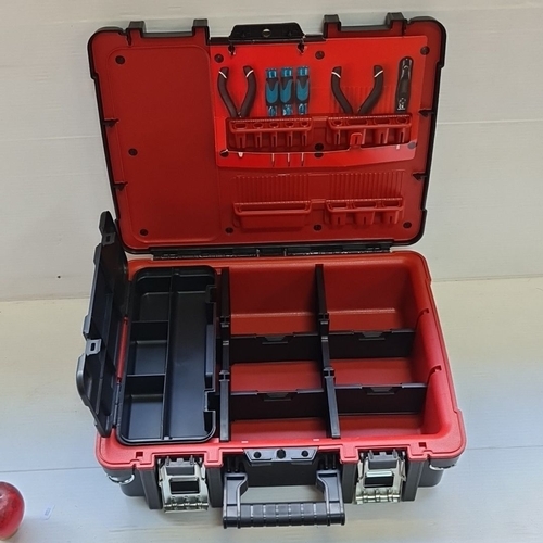 Keter “Pro Series” technician hard case of moulded polypropylene, black ...