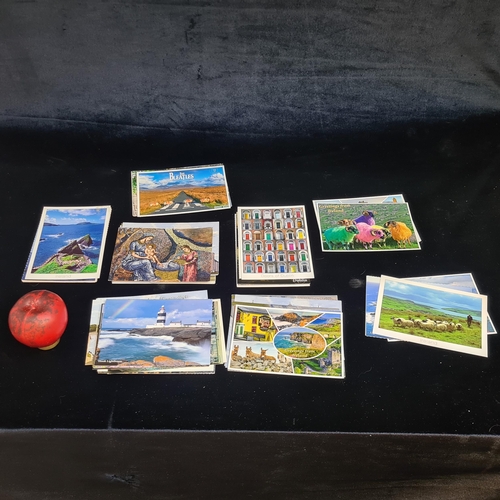 Approx. 100 vintage Ireland themed postcards. Examples featured include ...