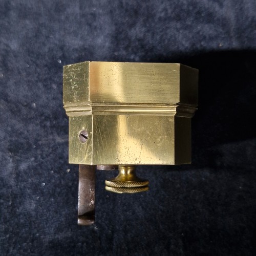 An interesting antique medical instrument known as a spring loaded ...