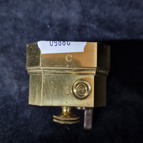 An interesting antique medical instrument known as a spring loaded ...