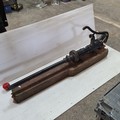 Star Lot : A large Early 20th-century cast-iron Cow tail hand water ...