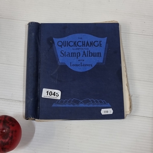 “Quickchange” illustrated loose-leaf world stamp album by G.F. Rapkin ...