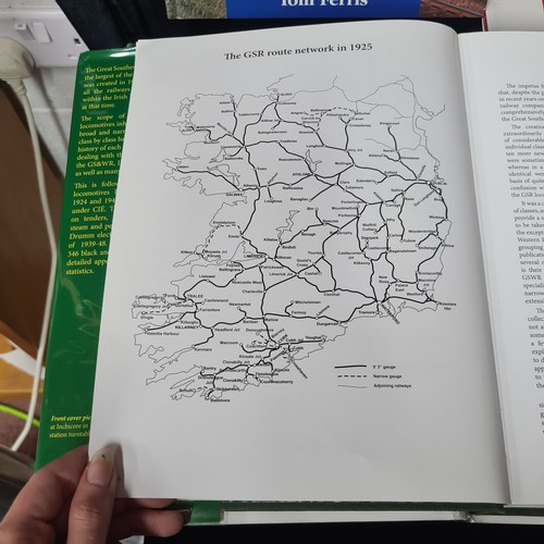 Seventeen volumes on Irish rail and narrow-gauge history, including The ...