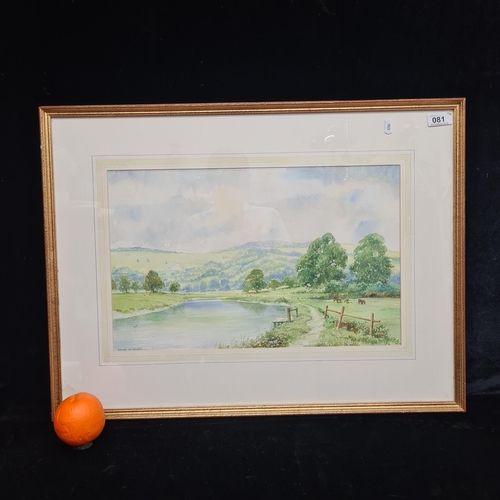 Frank McNichol (British b.1991 - d.2003). A large original watercolour ...