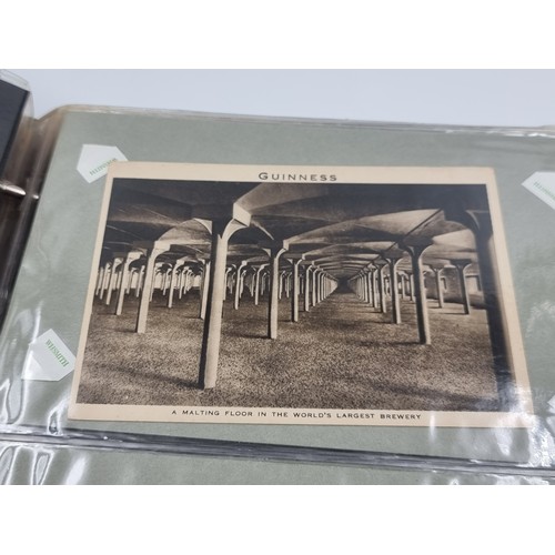 Star Lot: A rare and evocative album containing 29 original Guinness ...