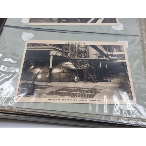 Star Lot: A rare and evocative album containing 29 original Guinness ...