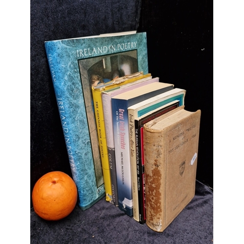Group of 7 titles including “Ireland in Poetry,” “The Guinness Book of ...