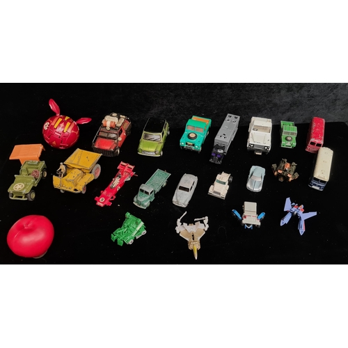 A large selection of collectible model toy cars. Including some Dinky ...