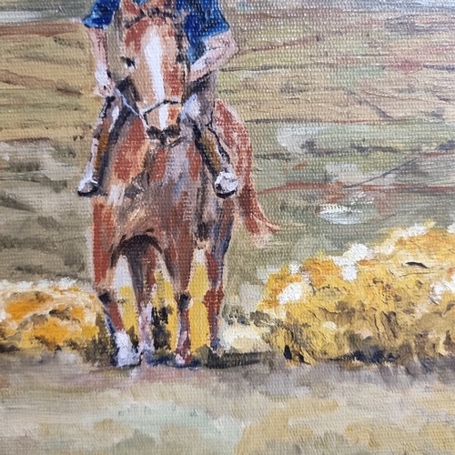 Star Lot: 'Ian Donald' An 'Ian Donald' oil on board painting. Features ...
