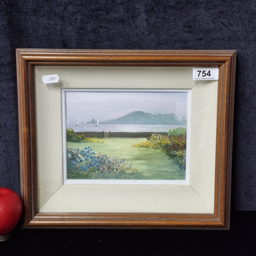 Star Lot: A 'George McConkey' oil on canvas painting. Features a garden ...