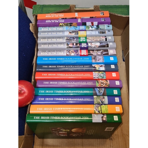 Set of 15 hardback volumes “The Irish Times Book of the Year”, covering ...