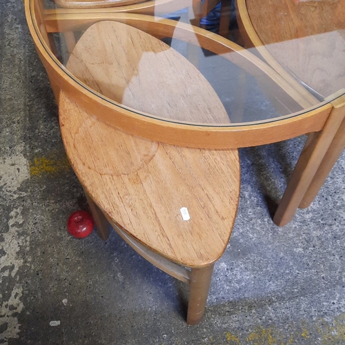 Star Lot : Love this so much, A Designer Nathan Trinity Circular teak ...