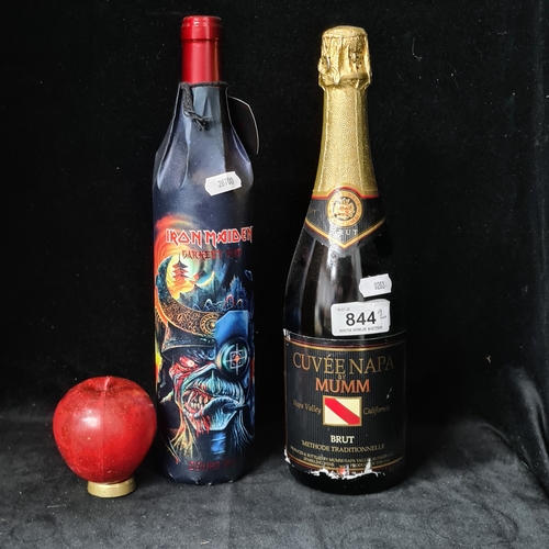 Two sealed bottles of alcohol. Includes a Cuevee Napa by Mumm 75 cl and ...