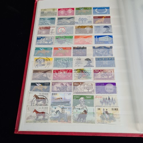 A fULL Linder stamp album containing franked and unfranked mounted and ...