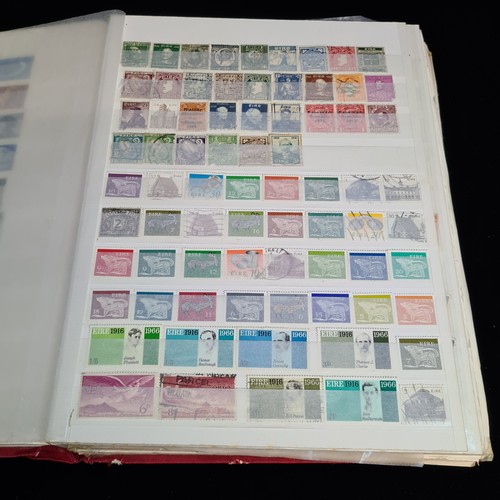 A fULL Linder stamp album containing franked and unfranked mounted and ...