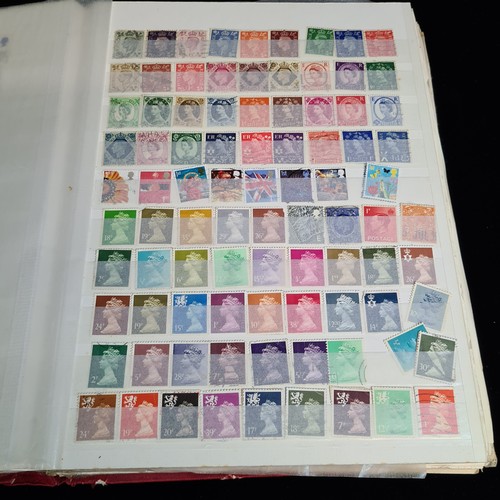 A fULL Linder stamp album containing franked and unfranked mounted and ...