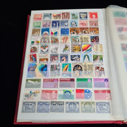 A fULL Linder stamp album containing franked and unfranked mounted and ...
