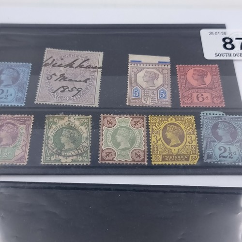 A collection of Great Britain Queen Victoria mint selection. Some are UMM.