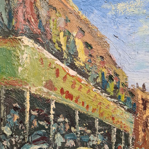 Star Lot: A very large fabulous oil on canvas painting titled 'The ...