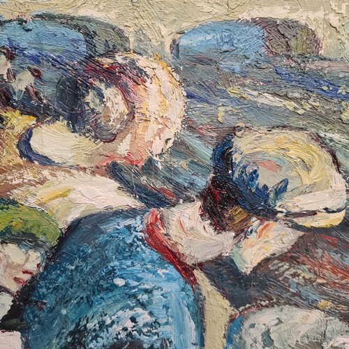 Star Lot: A very large fabulous oil on canvas painting titled 'The ...