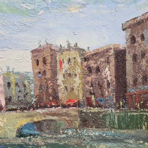 Star Lot: A very large fabulous oil on canvas painting titled 'The ...