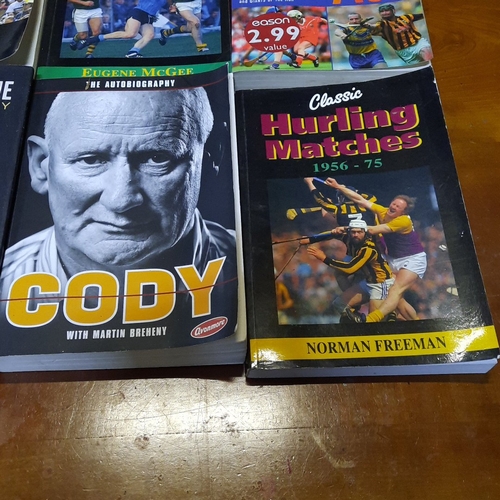 Set of 6 GAA and Irish sporting hardback titles, including Raising the ...