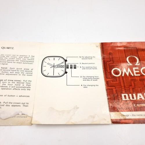 Super Star Lot : An Omega Quartz Constellation Calibre 1310 wristwatch ...