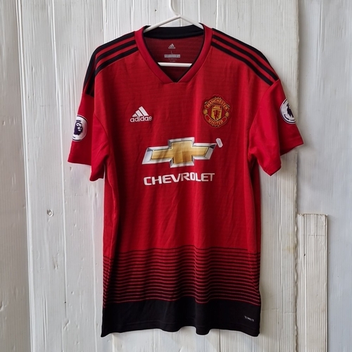 A new with tags Manchester United Adidas football shirt, Climalite ...