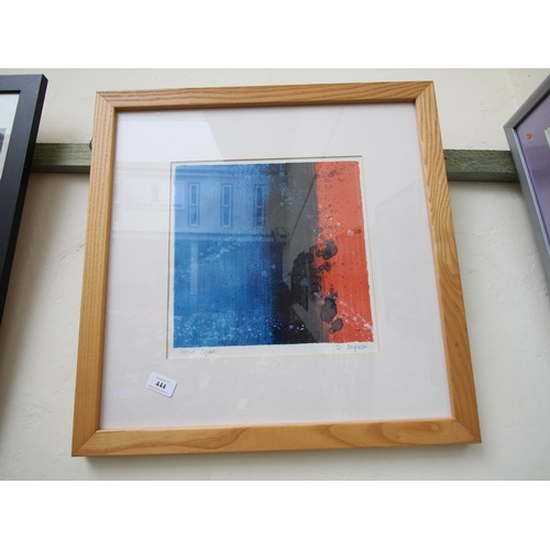 Framed watercolour by Denise Duplock