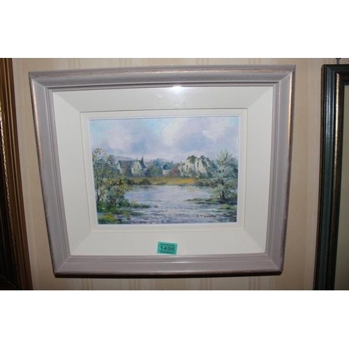 Roger McCarthy "View of Castleconnell" Signed OIL (40cm x 48cm)