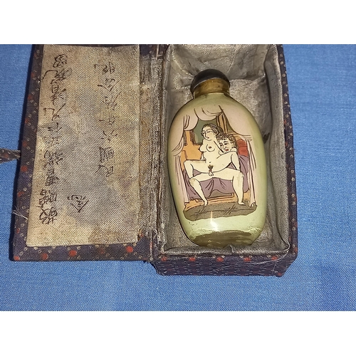 Chinese Republic Period Erotica Scent Bottle