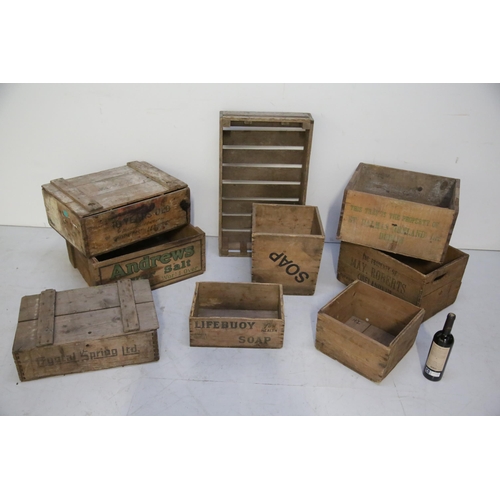 Good Selection of Branded Crates