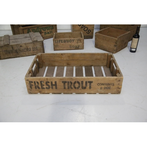 Good Selection of Branded Crates