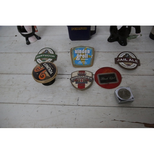 Collection of Pub and Alcohol Paraphernalia (Tallest 25 cm H)