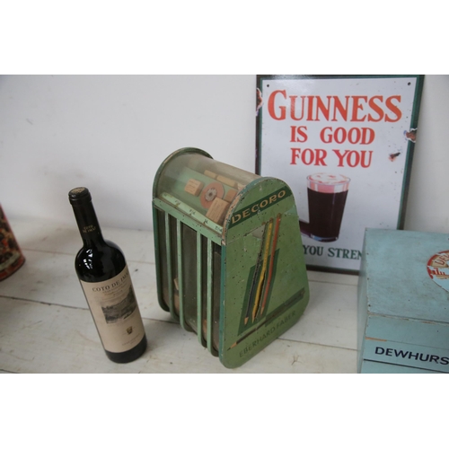 Clarkes Square Tack, Guinness is Good for You Advertisement, Dewhurst's ...
