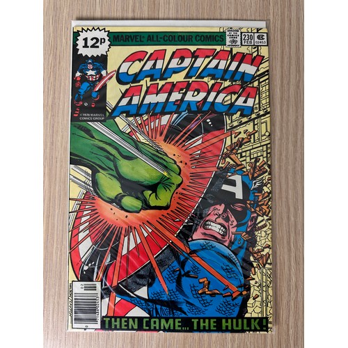 CAPTAIN AMERICA #230. Iconic Bob Layton Cover. Marvel Comics 1979.VFN ...