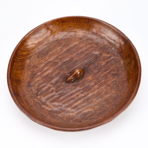 ROBERT THOMPSON OF KILBURN AN EARLY MOUSEMAN OAK BOWL the 12-inch ...