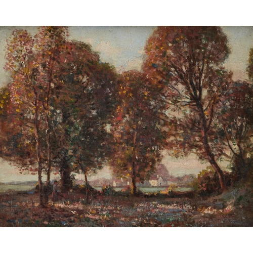 â ¡ STANLEY ROYLE (1888-1961) AUTUMN LANDSCAPE Signed Oil on canvas ...