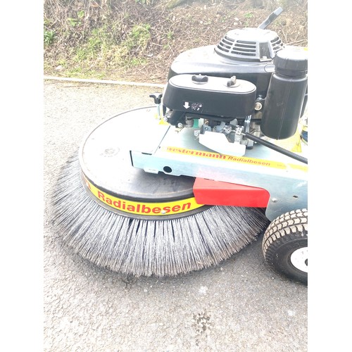 Westimann petrol moss removal sweeper wr870 honda gxv 160