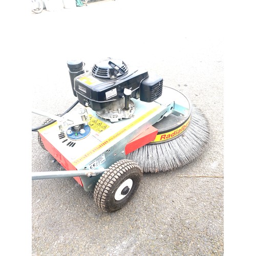 Westimann petrol moss removal sweeper wr870 honda gxv 160